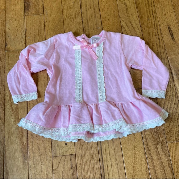 Buster Brown | Shirts & Tops | Vintage Buster Brown Ballet Pink Lace ...